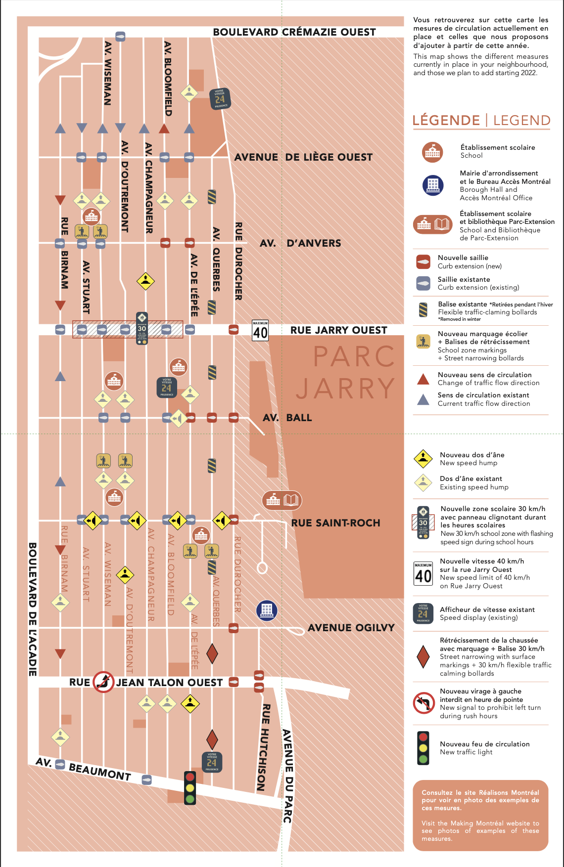 Traffic calming plan announced | Parc-Extension News